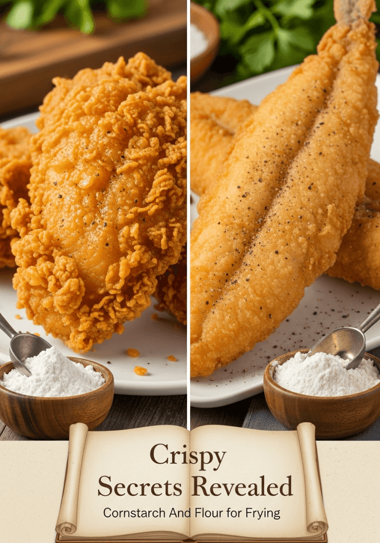 Cornstarch And Flour for Frying: Crispy Secrets Revealed